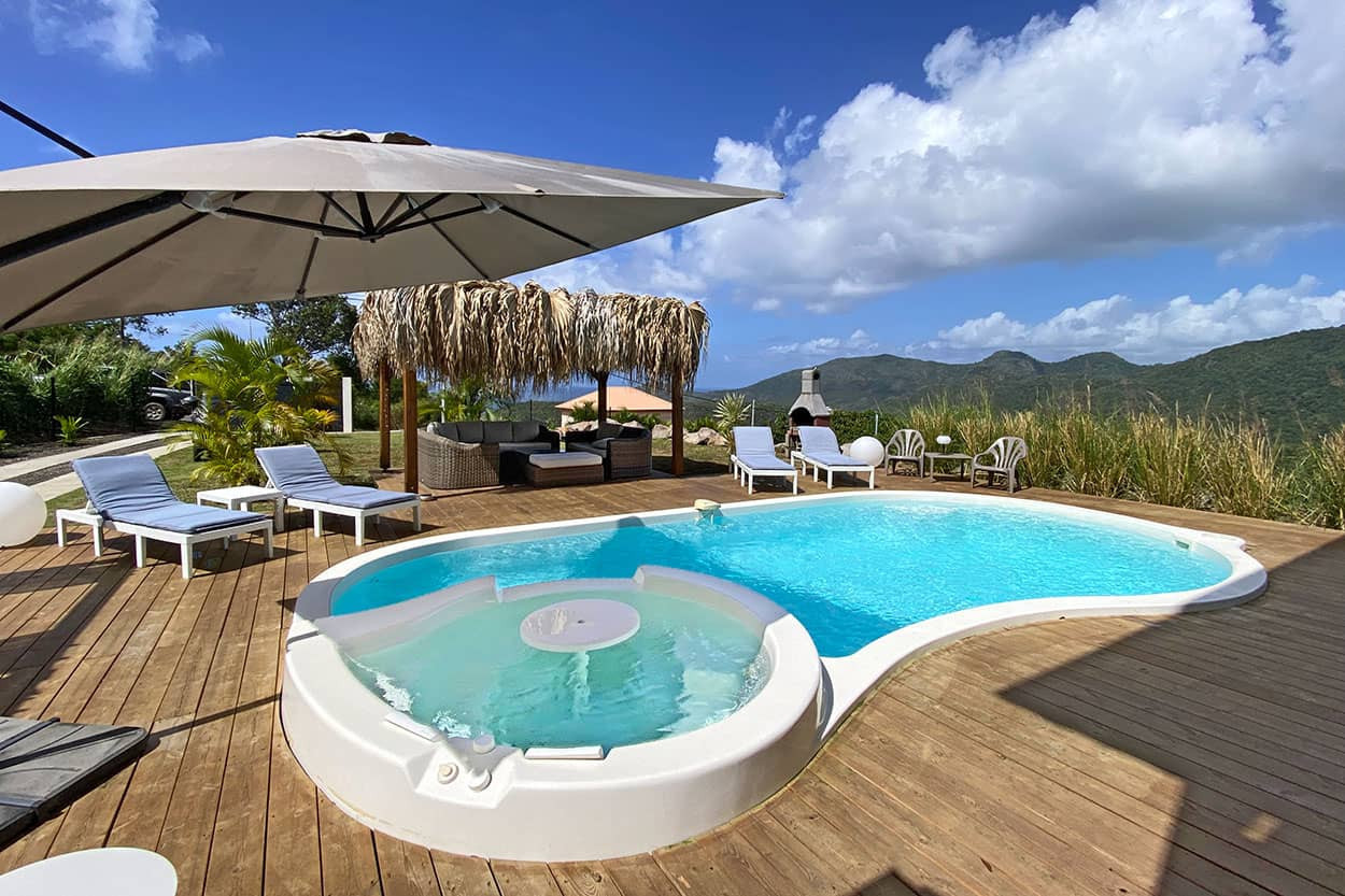 TOP 55 Location villa Martinique Anses d'Arlet 5 Chambres Spa Piscine ...
