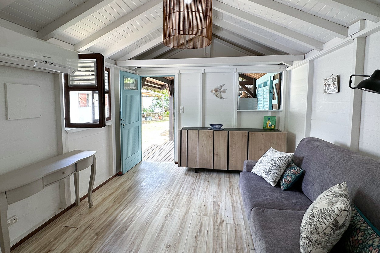 Le bungalow de Fond Basile location Martinique Tartane au bord de l’eau ...