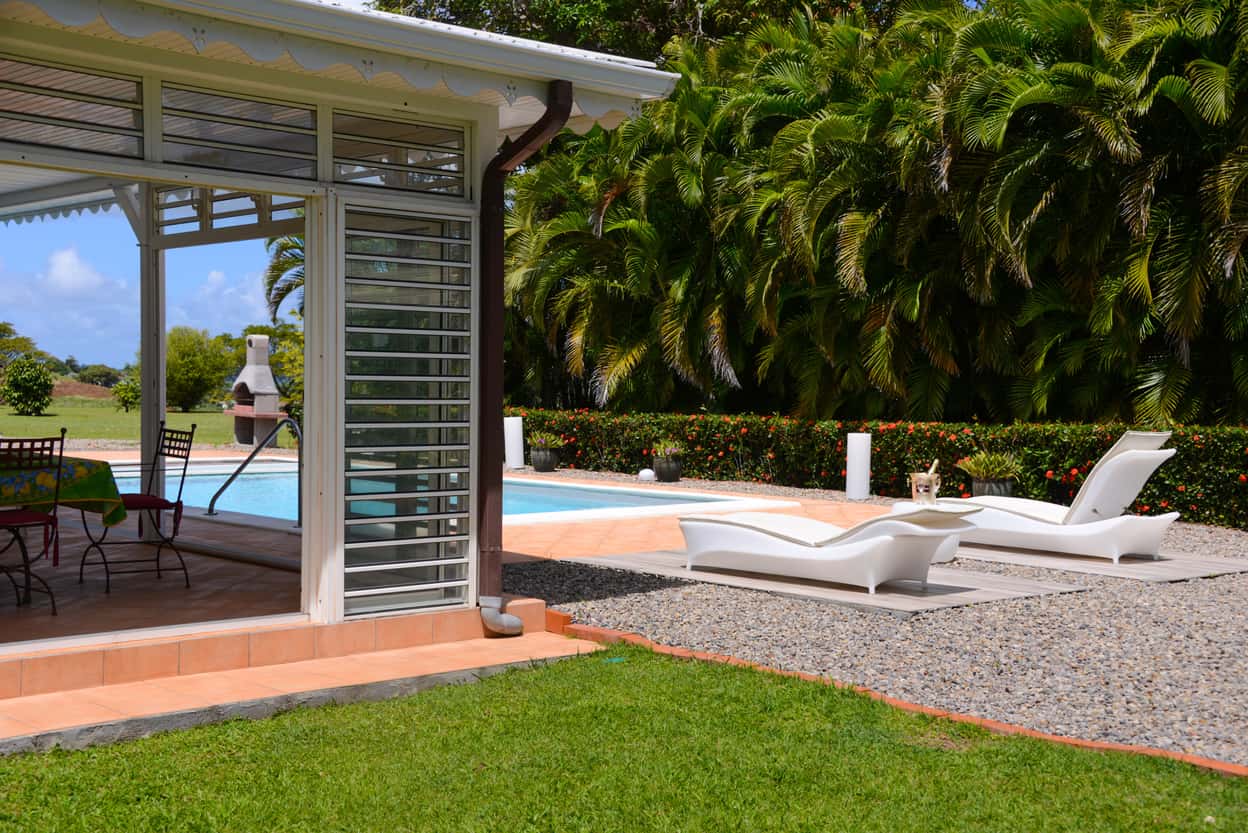 Habitation MONT VERT location villa Martinique le Robert piscine vue ...