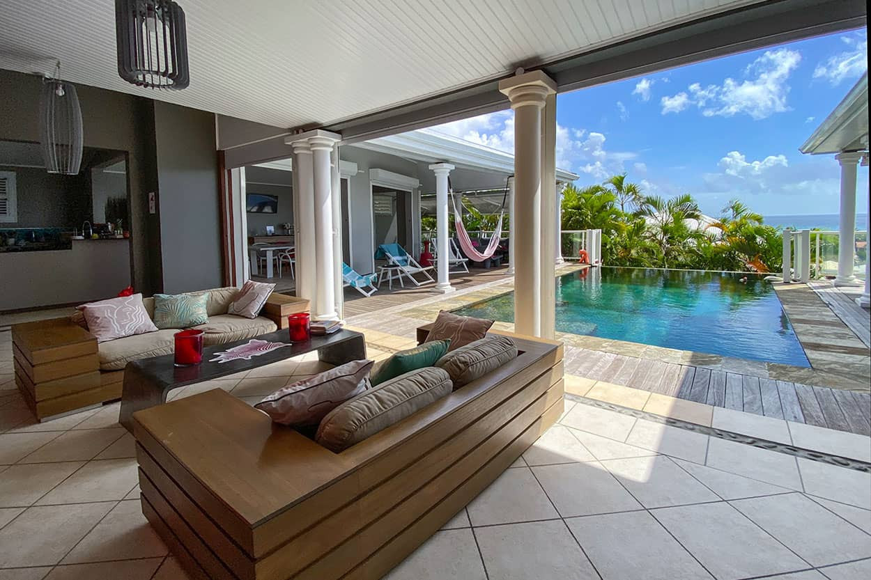 Villa Diamond Rock Le Diamant Location Martinique 5 chambres Piscine à ...